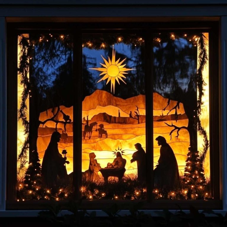 23 Magical Christmas Window Ideas to Light Up Your Holidays
