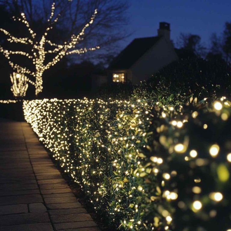 25 Creative Outdoor Christmas Lights Ideas for a Festive Glow!