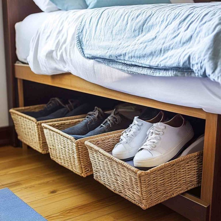 25 Smart Under Bed Shoe Storage Ideas to Maximize Space