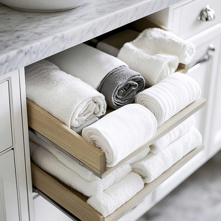20 Space-Saving Small Linen Closet Organization Ideas