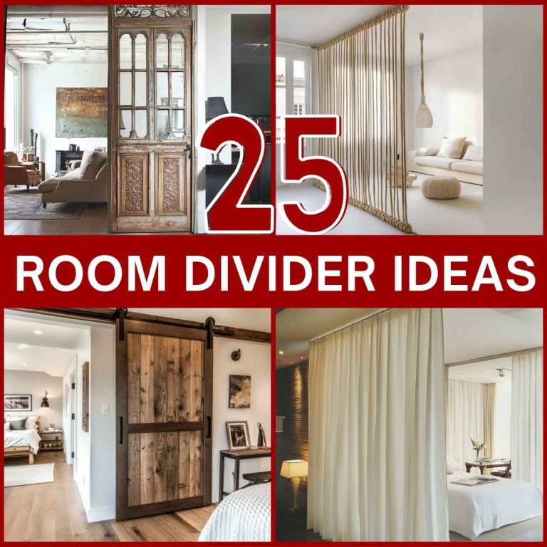 25 Stylish Room Divider Ideas for Every Space
