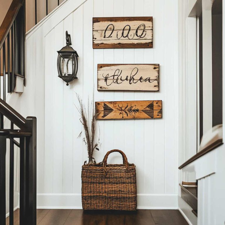 23 Unique Stairs Wall Decor Ideas for a Stunning Home Makeover