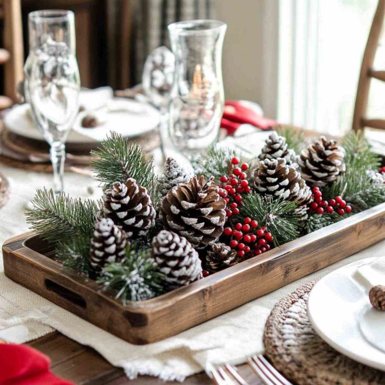 21 Christmas Dining Table Centerpiece Ideas to Spark Holiday Joy