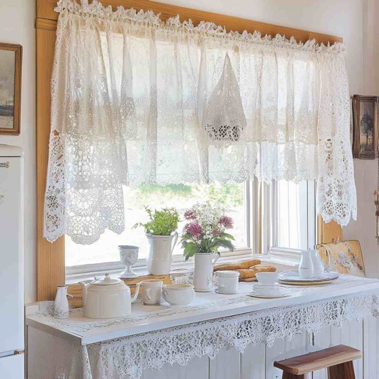 25 Stylish Kitchen Window Curtain Ideas to Upgrade Your Space