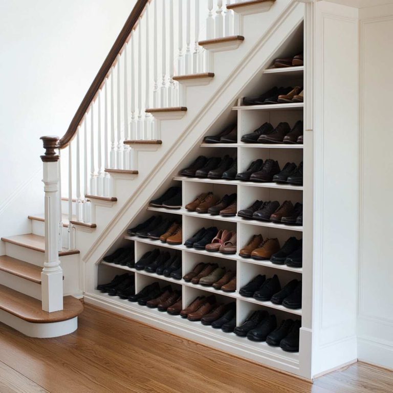 25 Genius Under Stairs Storage Ideas You’ll Love!