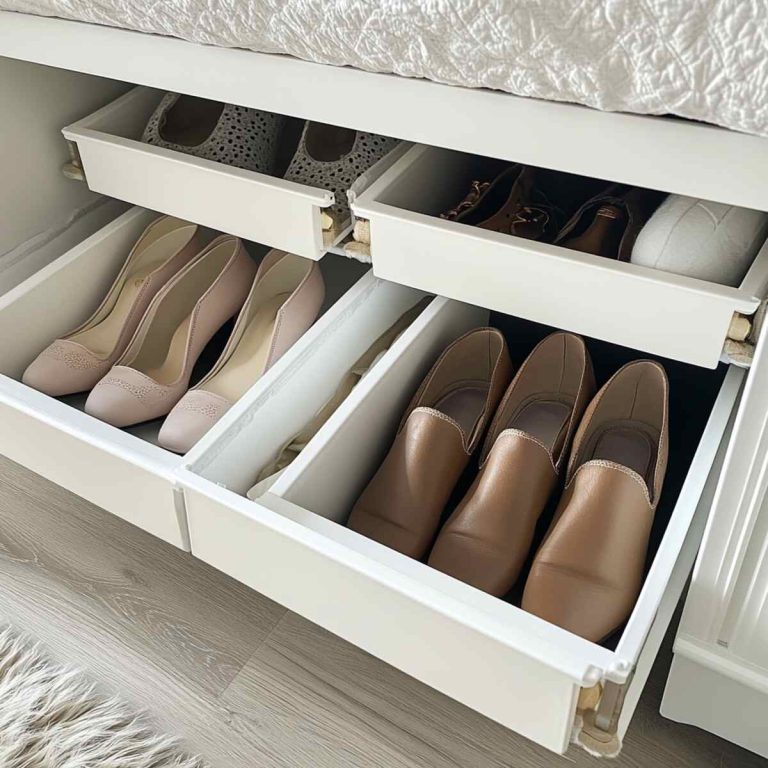 25 Smart Under Bed Shoe Storage Ideas to Maximize Space