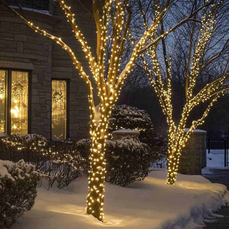 25 Creative Outdoor Christmas Lights Ideas for a Festive Glow!