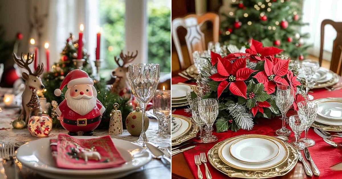 20 Stunning Christmas Table Settings Ideas to Wow Your Guests