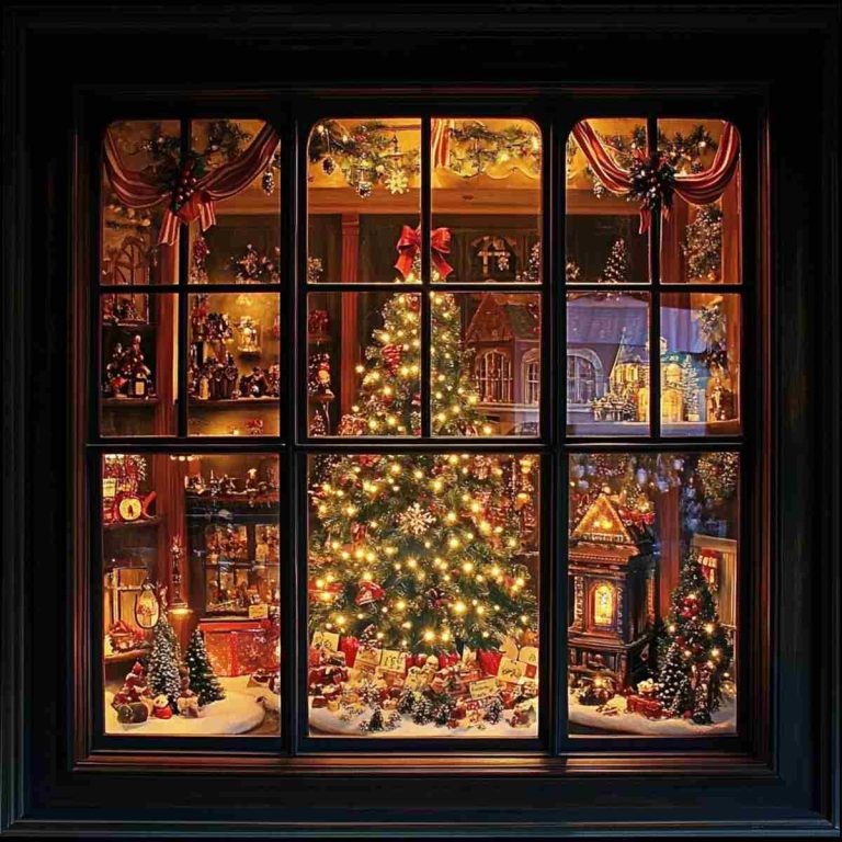 23 Magical Christmas Window Ideas to Light Up Your Holidays
