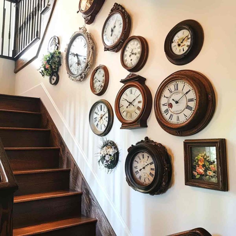 23 Unique Stairs Wall Decor Ideas for a Stunning Home Makeover