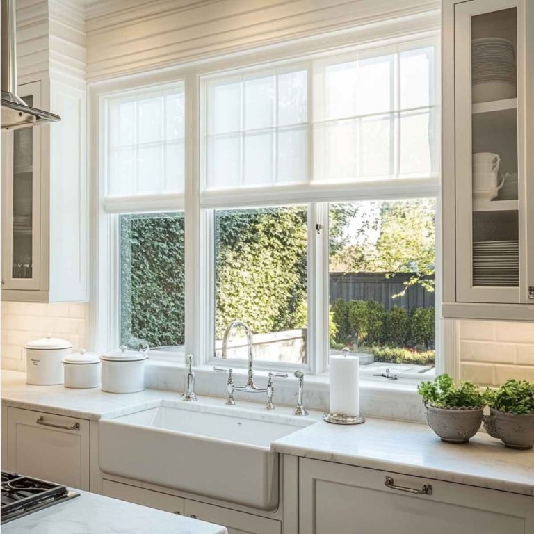 25 Stylish Kitchen Window Curtain Ideas to Upgrade Your Space