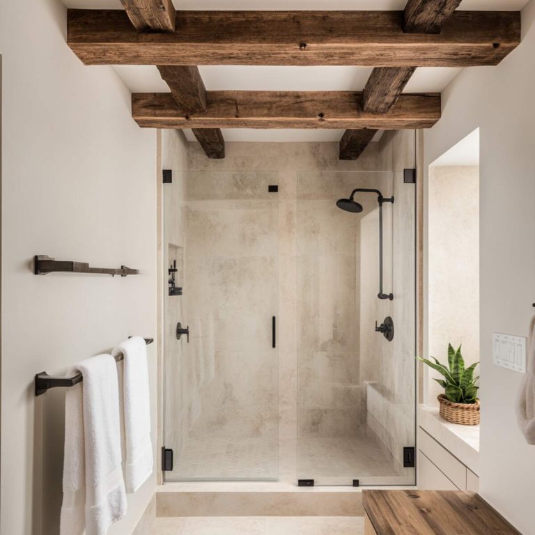 23 Rustic Walk In Shower Ideas for a Stylish Bathroom Makeover