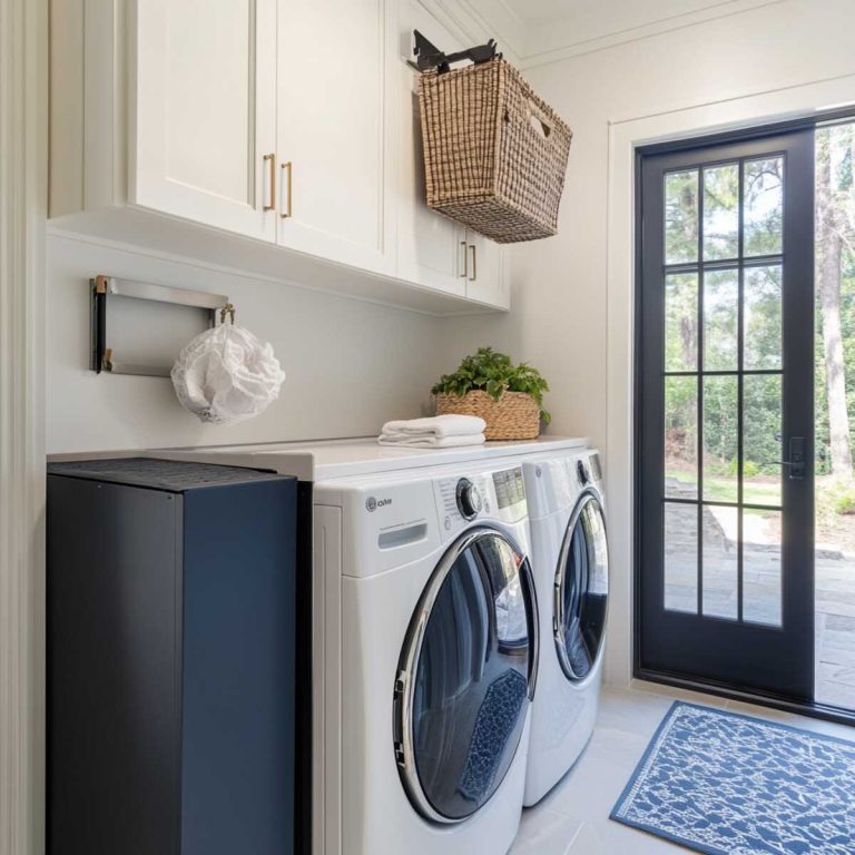 20 Space-Saving Garage Laundry Room Ideas You Need to Try