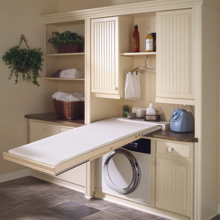 20 Space-Saving Garage Laundry Room Ideas You Need to Try