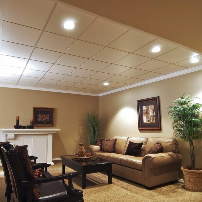 20 Easy and Affordable Basement Ceiling Ideas