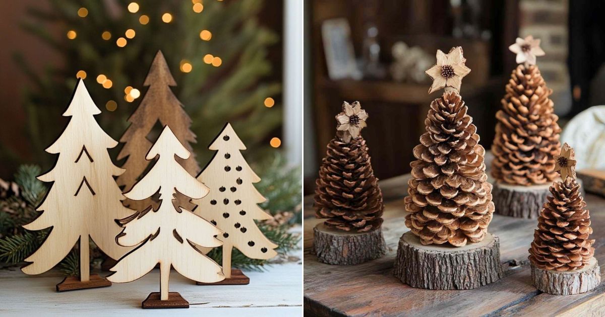 25 DIY and Stylish Tabletop Christmas Tree Ideas to Try This Year