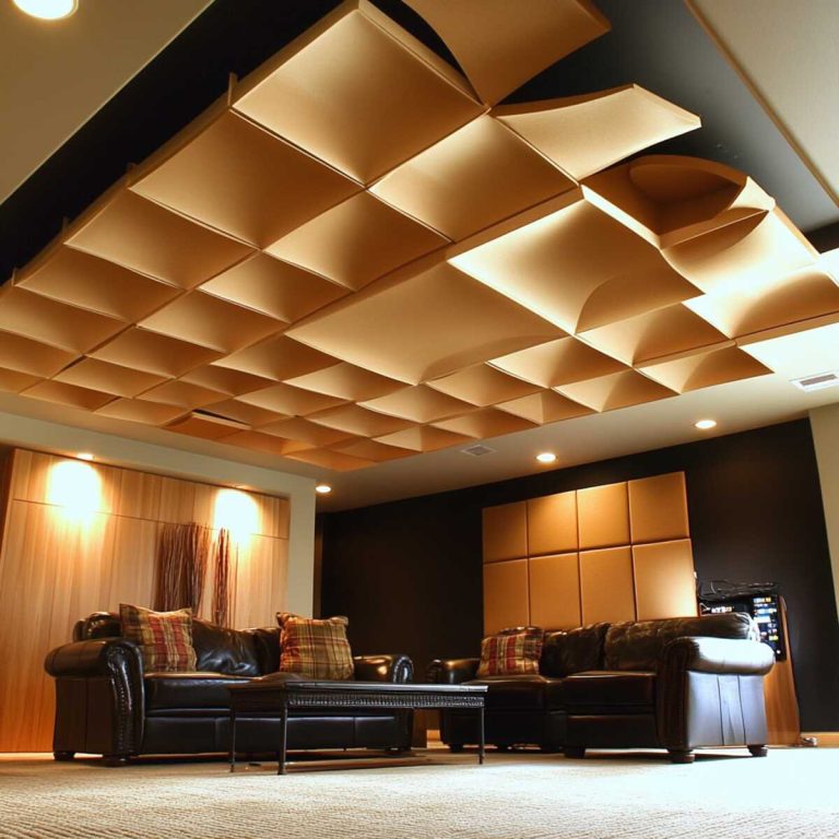 20 Easy and Affordable Basement Ceiling Ideas
