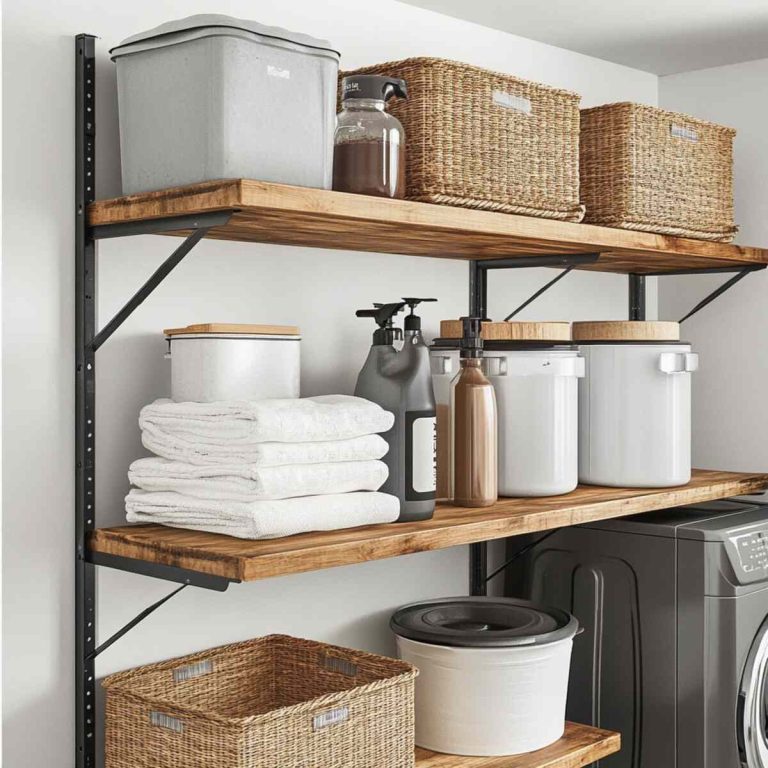 20 Space-Saving Garage Laundry Room Ideas You Need to Try