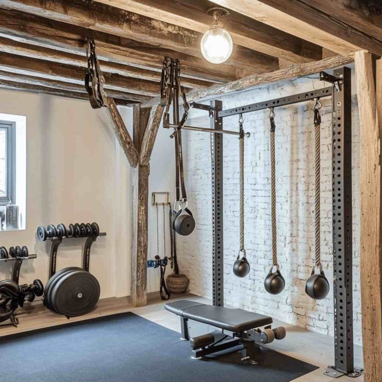 20 Inspiring Basement Gym Ideas for Your Home Fitness Journey