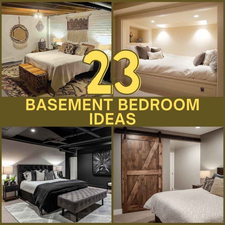23 Glam & Elegant Basement Bedroom Ideas