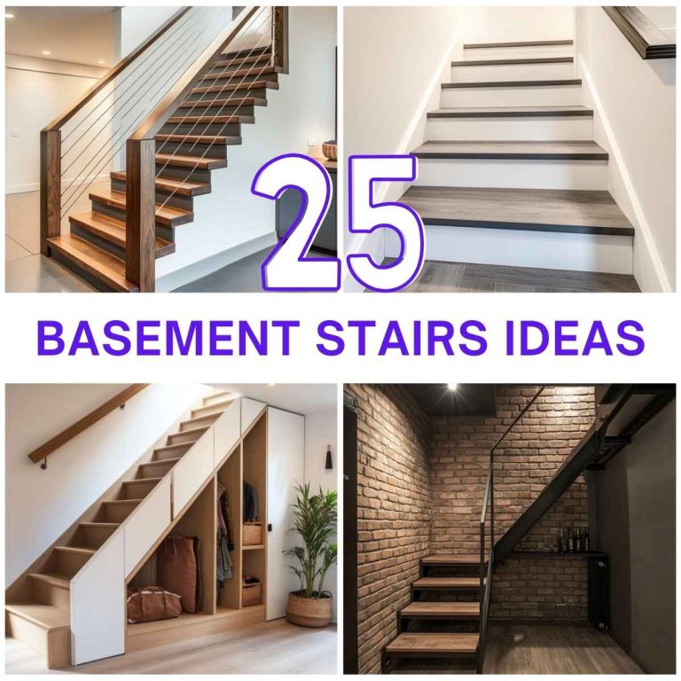 25 Stylish and Functional Basement Stairs Ideas for Every Home Style
