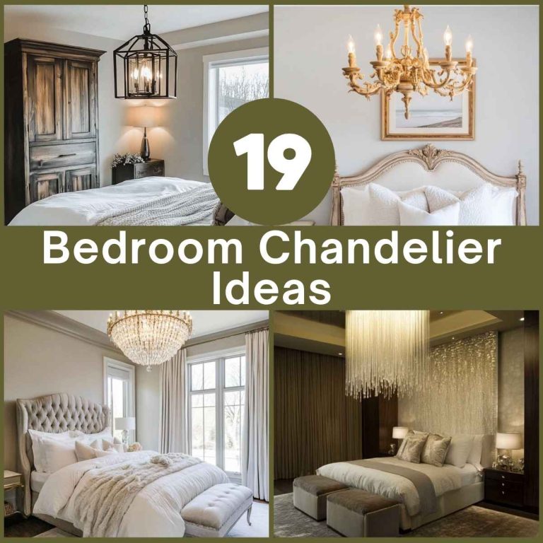 19 Bedroom Chandelier Ideas to Make Your Bedroom Shine