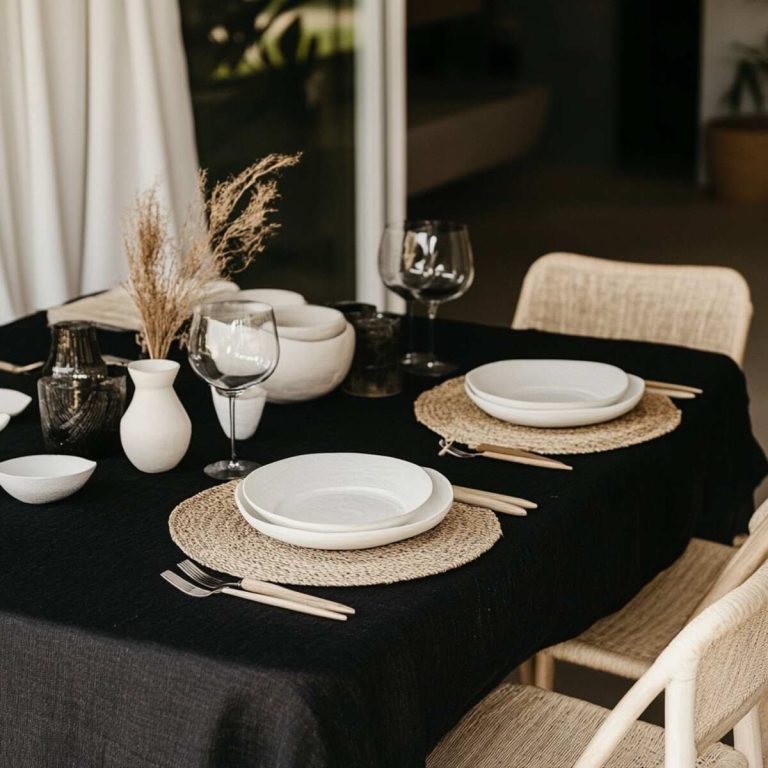 20 Black Dining Table Decor Ideas That Will Impress Your Guests