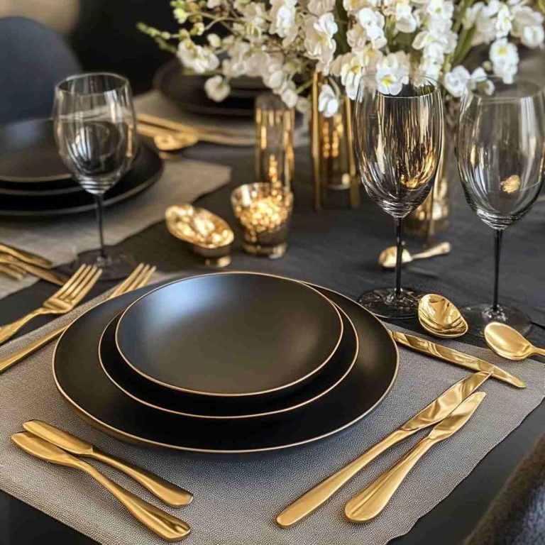 20 Black Dining Table Decor Ideas That Will Impress Your Guests