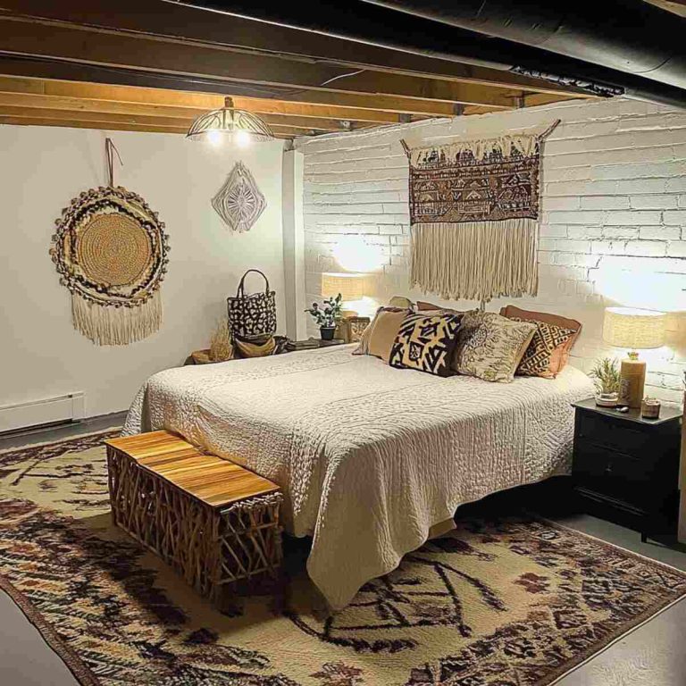 23 Glam & Elegant Basement Bedroom Ideas