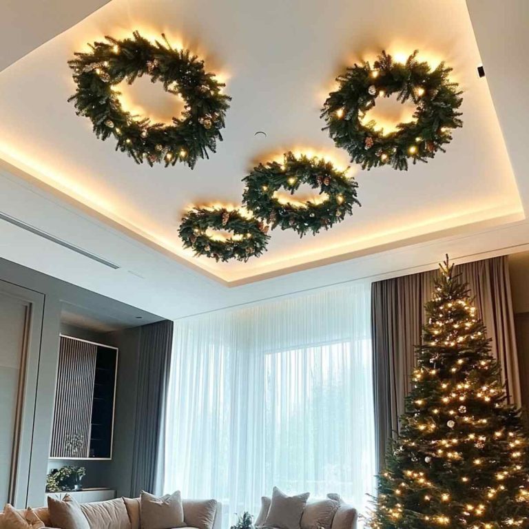 20 Christmas Ceiling Decorations Ideas That Will Wow Your Guests
