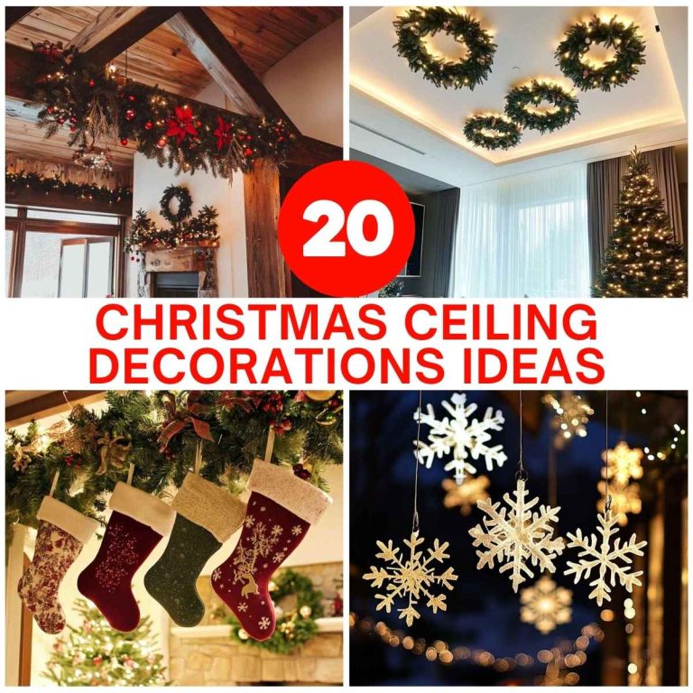 20 Christmas Ceiling Decorations Ideas That Will Wow Your Guests