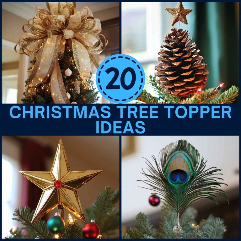 20 Unique Christmas Tree Topper Ideas to Make Your Tree Shine!