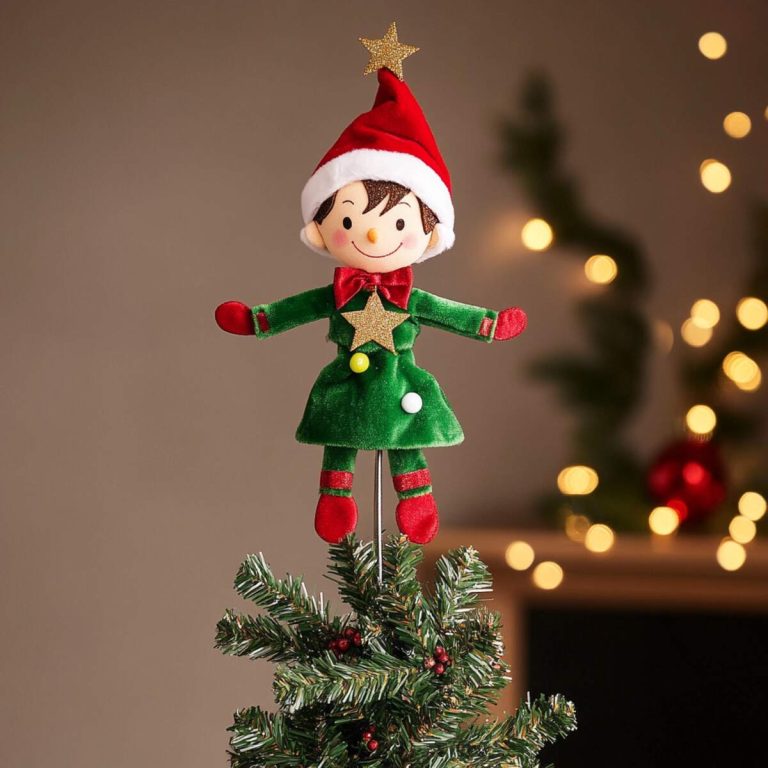 20 Unique Christmas Tree Topper Ideas to Make Your Tree Shine!