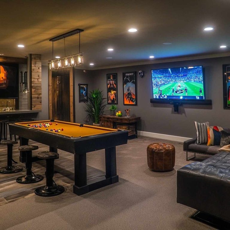 20 Cozy Finished Basement Ideas to Boost Your Home’s Value