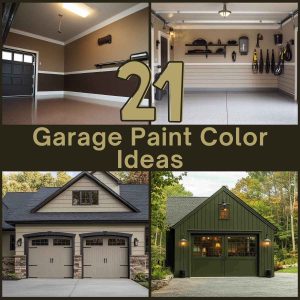 21 Garage Paint Color Ideas You’ll Absolutely Love