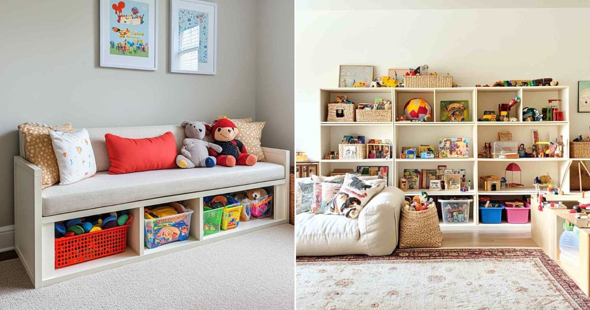 21 Living Room Toy Storage Ideas for Busy Parents