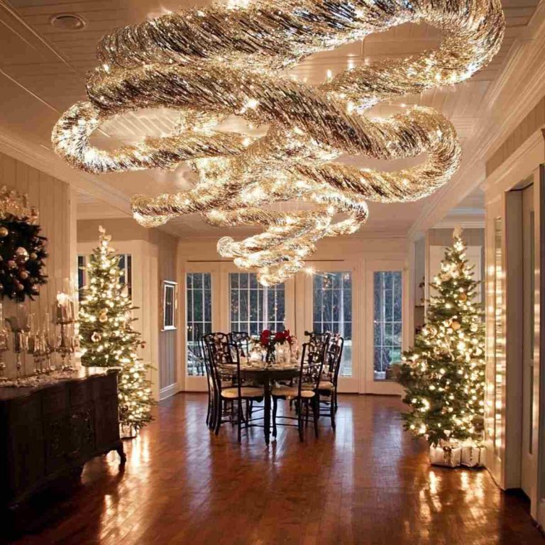 20 Christmas Ceiling Decorations Ideas That Will Wow Your Guests