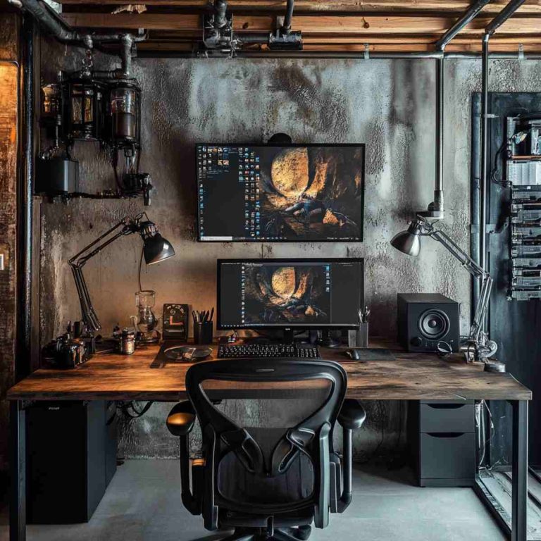 25 Inspiring Basement Office Ideas for a Cozy Workspace
