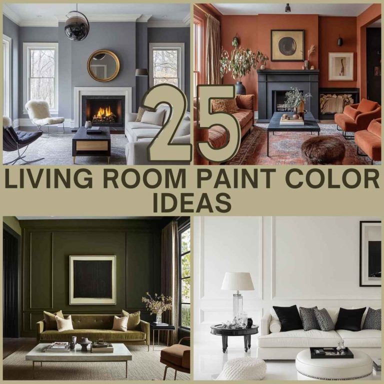 25 Living Room Paint Color Ideas You’ll Want to Try Today