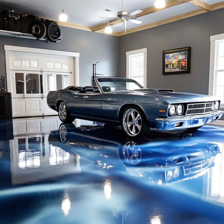 21 Stylish and Durable Garage Floor Ideas You’ll Love