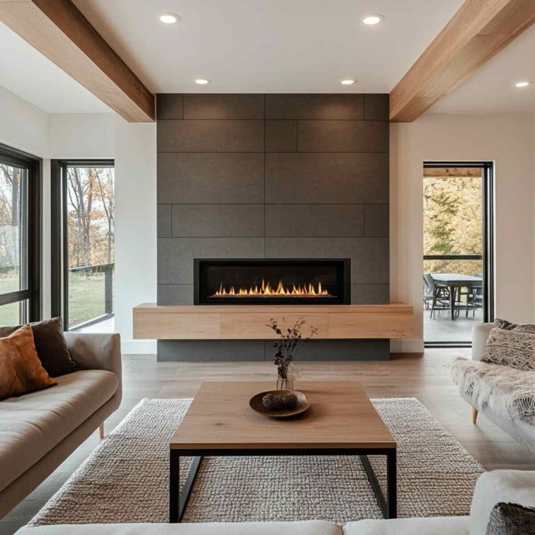 21 Modern and Classic Living Room Fireplace Ideas for Perfect Ambiance