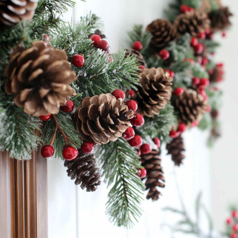 21 DIY and Elegant Christmas Garland Ideas for a Merry Home