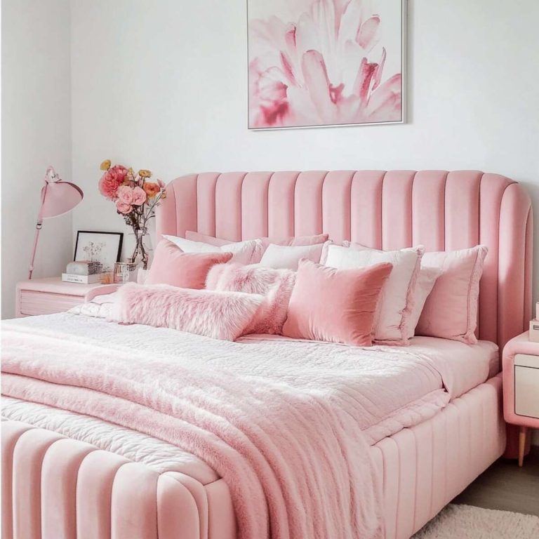 21 Modern and Cozy Pink Bedroom Ideas You’ll Love