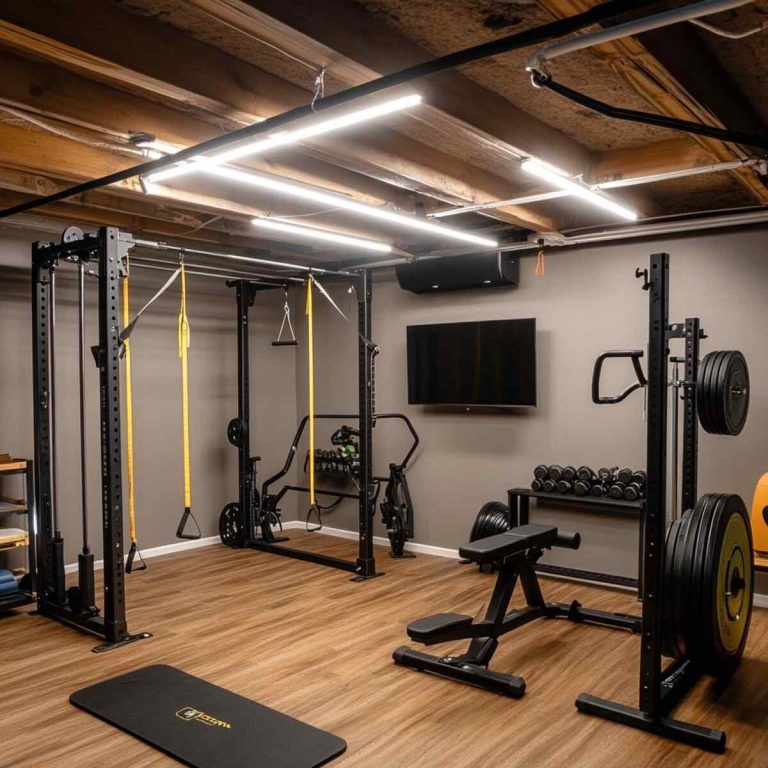 20 Inspiring Basement Gym Ideas for Your Home Fitness Journey