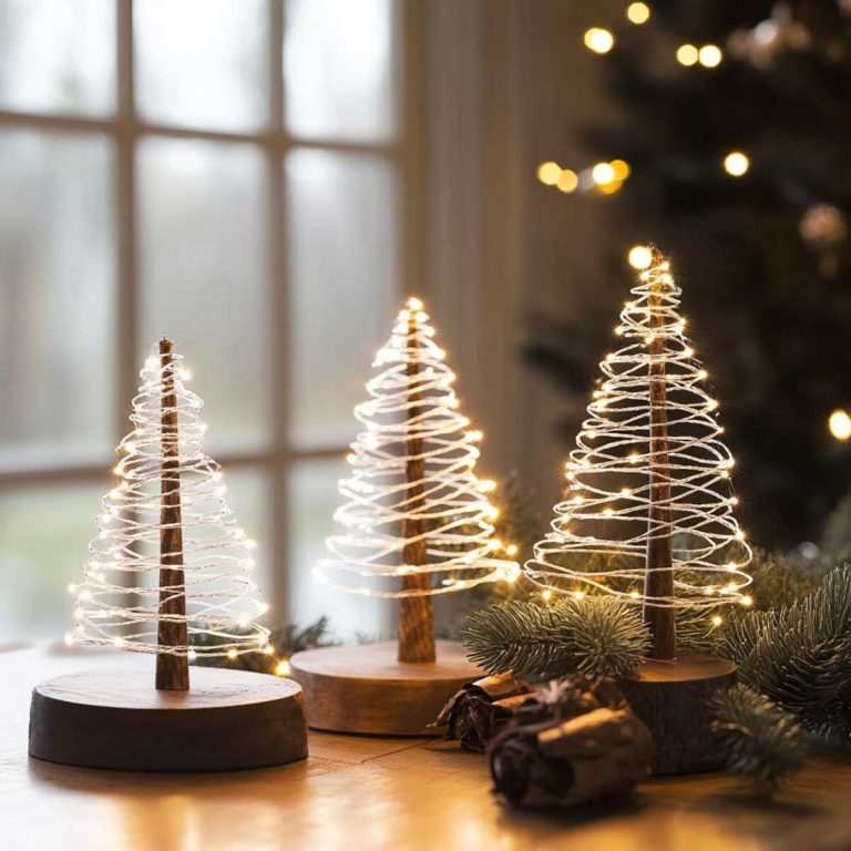 25 DIY and Stylish Tabletop Christmas Tree Ideas to Try This Year