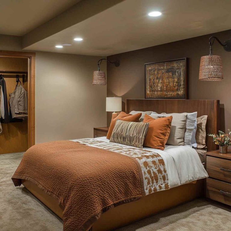 23 Glam & Elegant Basement Bedroom Ideas