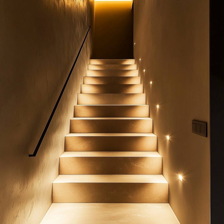 20 Creative Staircase Lighting Ideas to Brighten Up Your Stairs