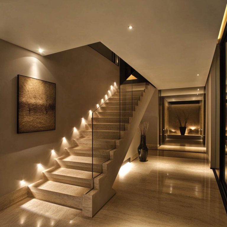 20 Creative Staircase Lighting Ideas to Brighten Up Your Stairs