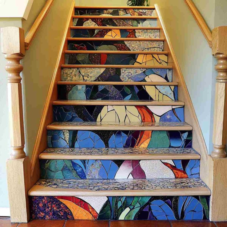 21 Creative Stair Riser Ideas You’ll Love to Try
