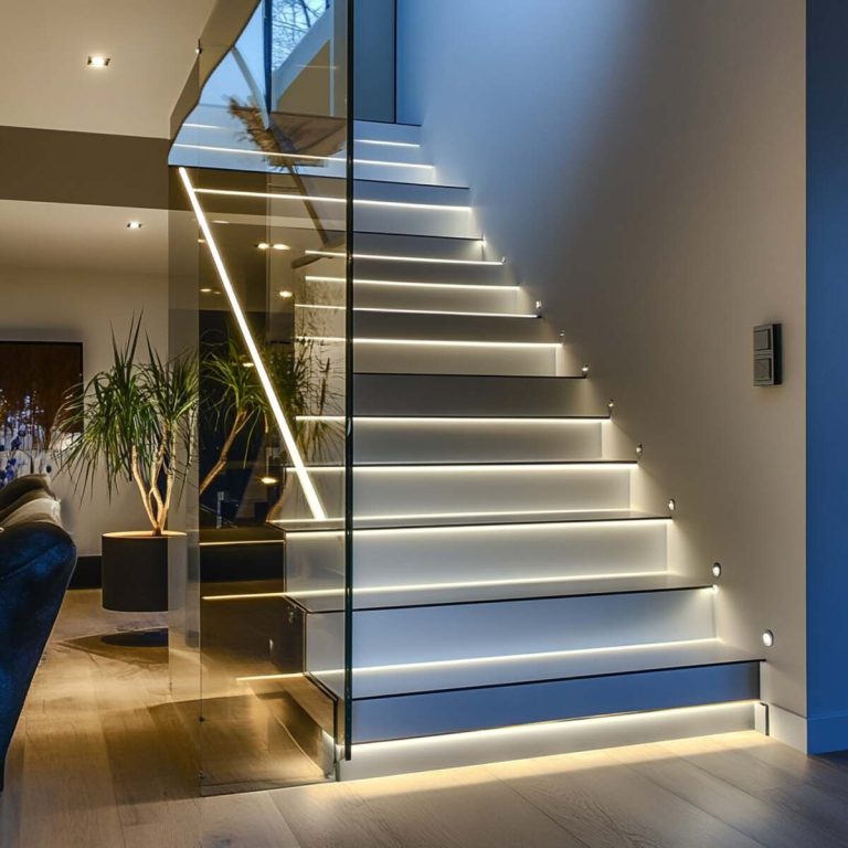 20 Creative Staircase Lighting Ideas to Brighten Up Your Stairs